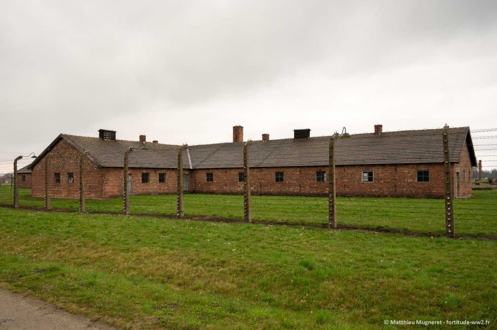 Plan interactif du camp de concentration de Birkenau